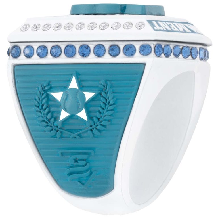 Supreme Carolina Blue & White Rings - USSSA Locker Room