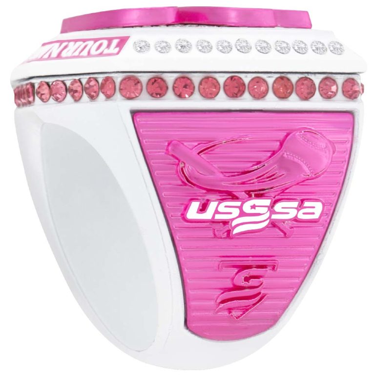 Supreme Pink & White Rings - USSSA Locker Room