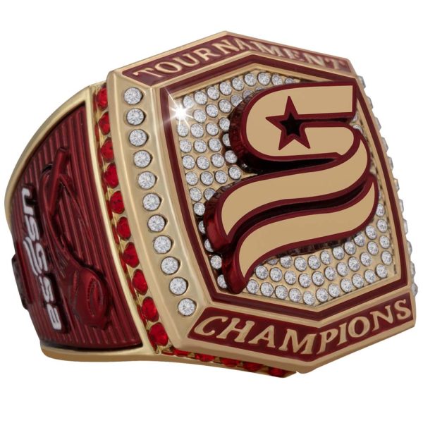 Supreme Scarlet & Gold Rings - USSSA Locker Room