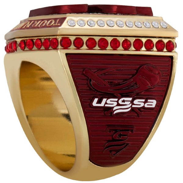 Supreme Scarlet & Gold Rings - USSSA Locker Room